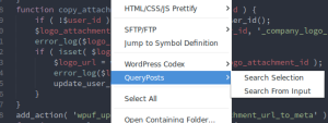 GitHub - tripflex/SublimeWordpressCodexQueryPosts: Sublime Text 3 Plugin to search Wordpress ...