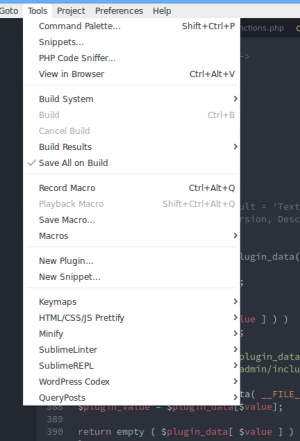 GitHub - tripflex/SublimeWordpressCodexQueryPosts: Sublime Text 3 Plugin to search Wordpress ...